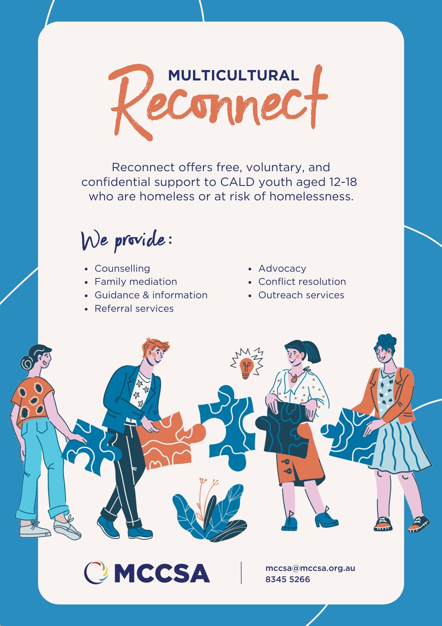 Support for Vulnerable Youth - MCCSA